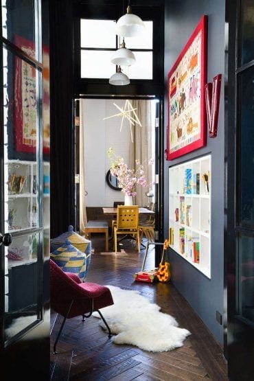 A Long Narrow Hallway - Help for a Dark Scary Mess - Laurel Home