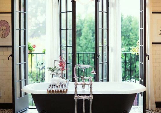 How To Get The Cool-High-End Bathroom For A Lot Less - Laurel Home