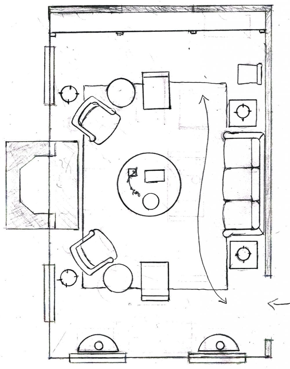 One Living Room Layout - Seven Different Ways! - Laurel Home