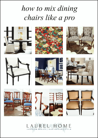 How To Mix Dining Room Chairs Like A Pro - Laurel Home