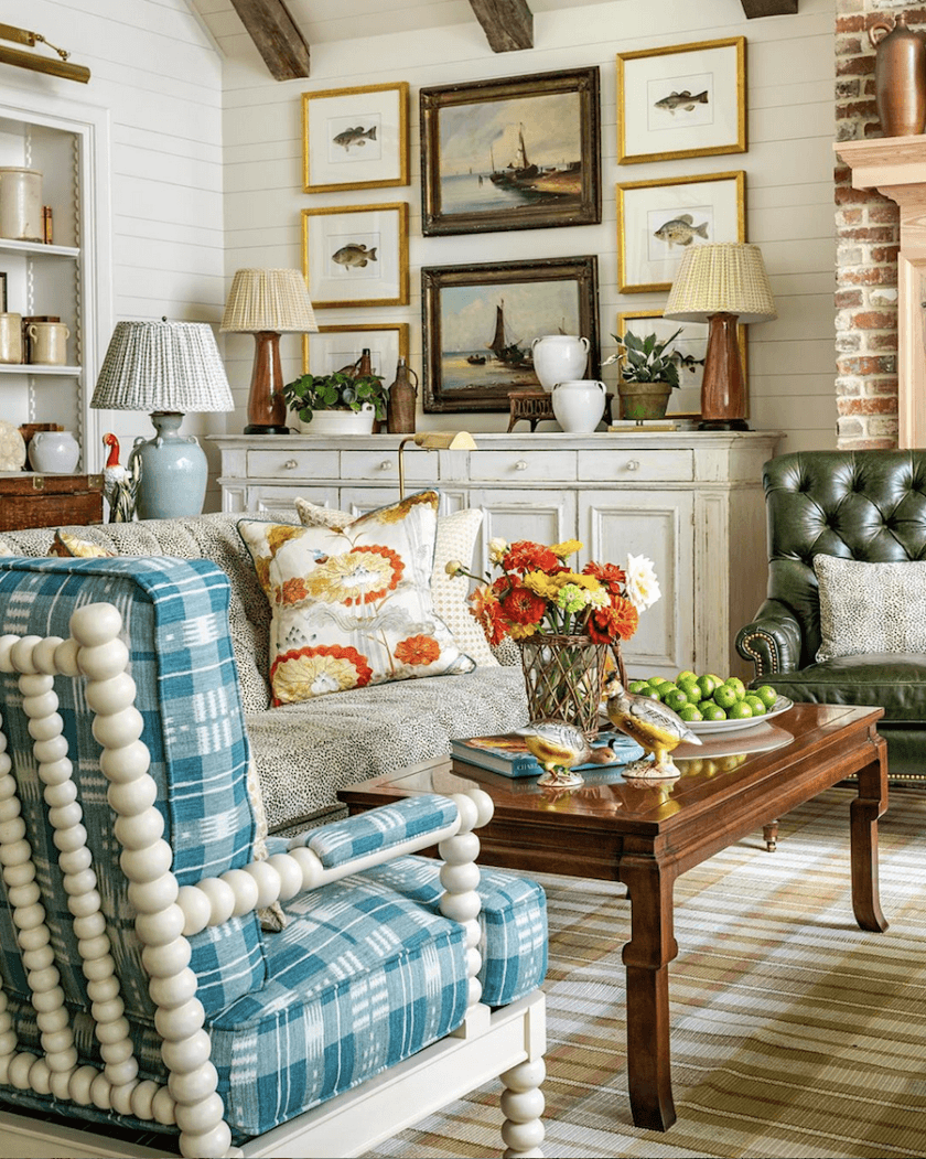 He Wants Dark, Rustic Decor But She Really Doesn't - Laurel Home