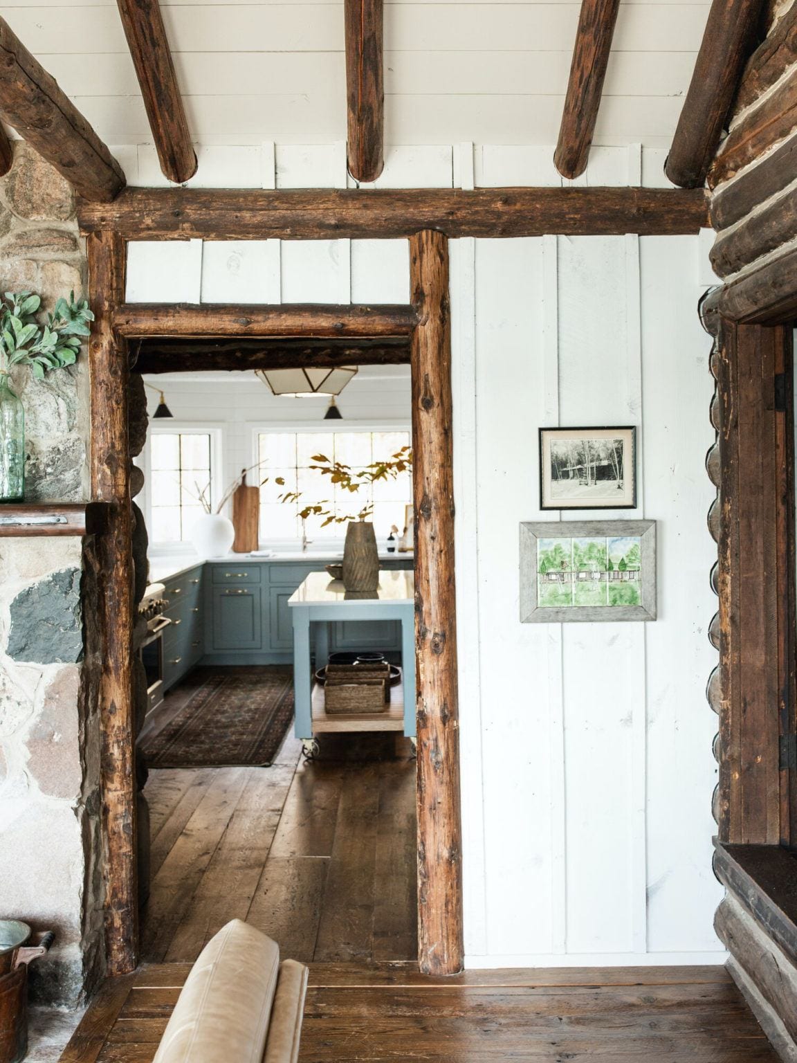 He Wants Dark, Rustic Decor But She Really Doesn't - Laurel Home