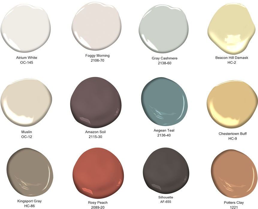 2021 Benjamin Moore Color Trends Laurel Home