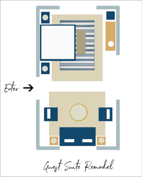Can You Do A Guestroom Suite on a Shoestring Budget? - Laurel Home