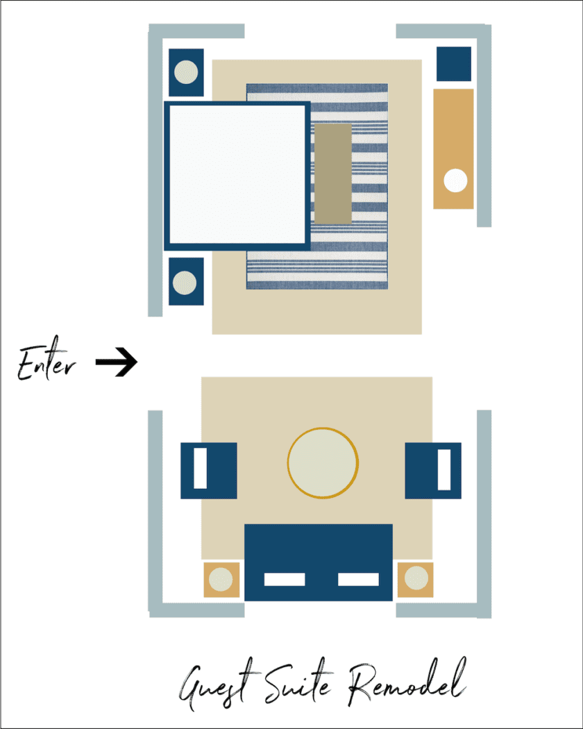 Can You Do A Guestroom Suite on a Shoestring Budget? - Laurel Home