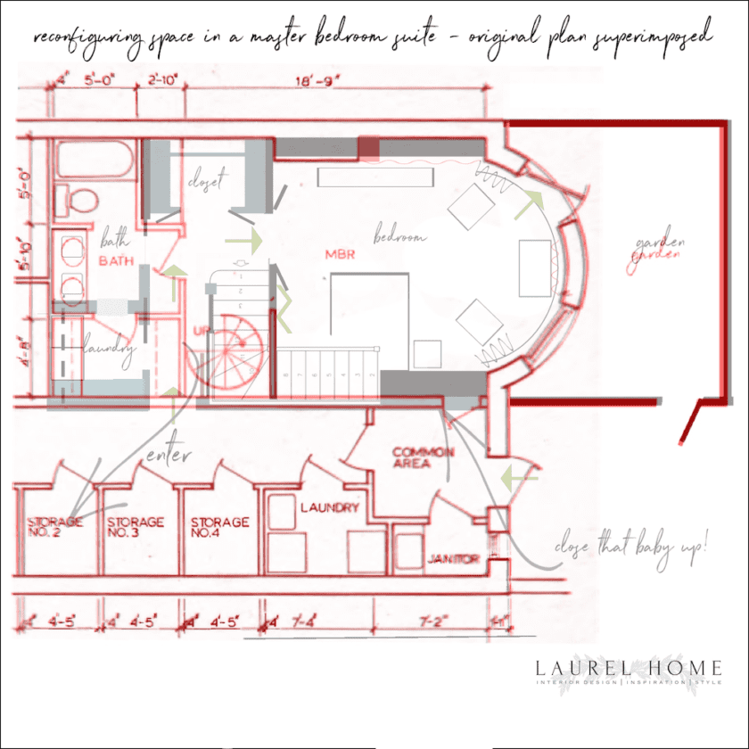 Reconfiguring the Space When What Is There Isn't Working - Laurel Home