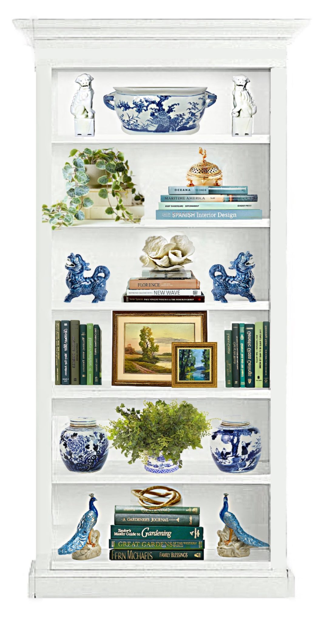 Bookshelf Styling-The Ultimate Guide with Templates! - Laurel Home
