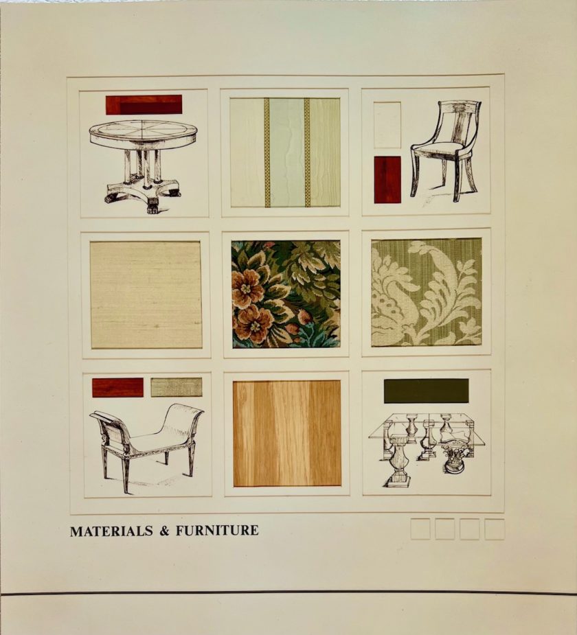 My Interior Design School Portfolio from 1988-1991 - Laurel Home