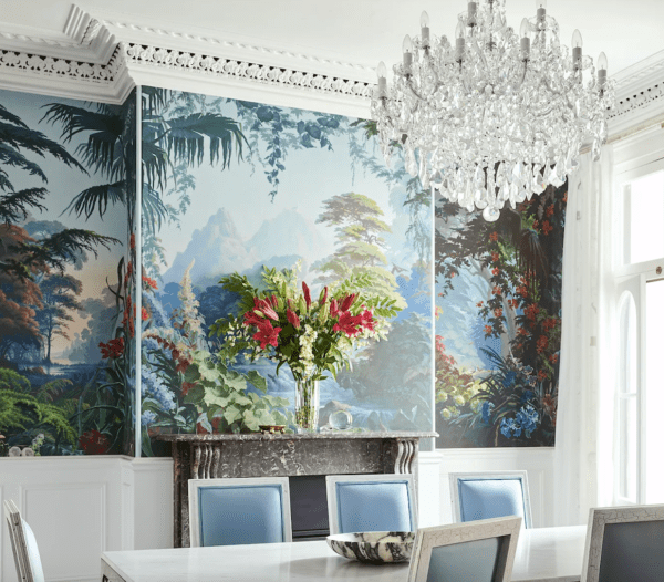 Exquisite and Little-Known Panoramic Wall Murals - Laurel Home