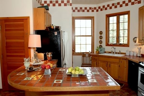 The Dark Wood Trim - Ack! Husband Insists It Stays! - Laurel Home