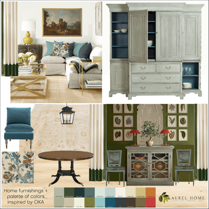 A New Home Color Palette Inspired by OKA! - Laurel Home