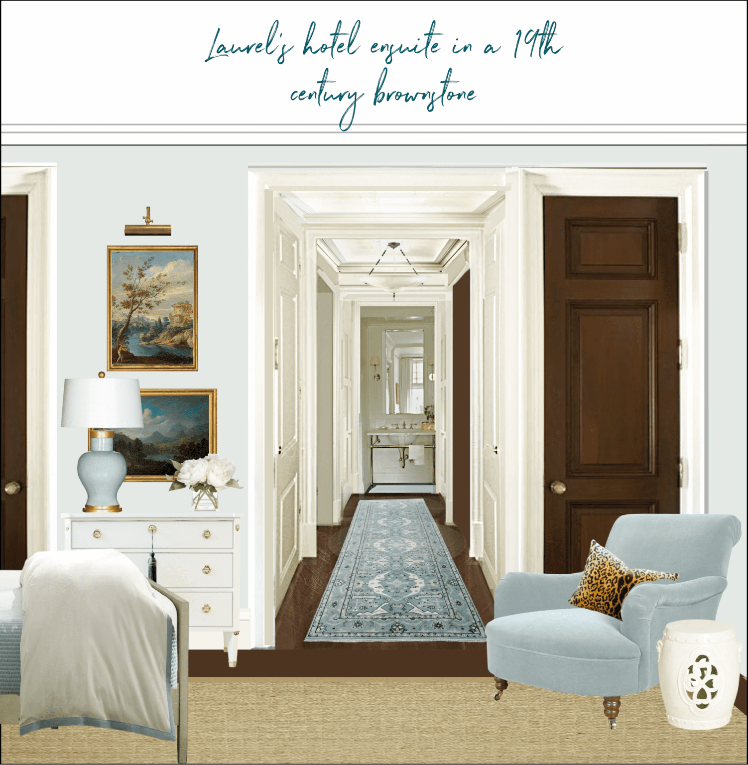 A Boring Hallway-Ideas to Make it Your Favorite Space - Laurel Home