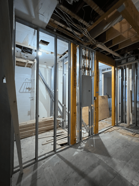 The New Staircase Is Going In! - This is What It Took - Laurel Home