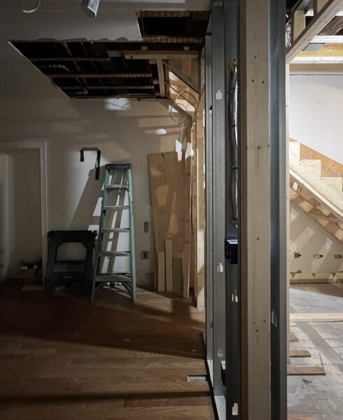 Renovation Stress - Inspections, Mantel Unpacking, Ceiling Issues ...