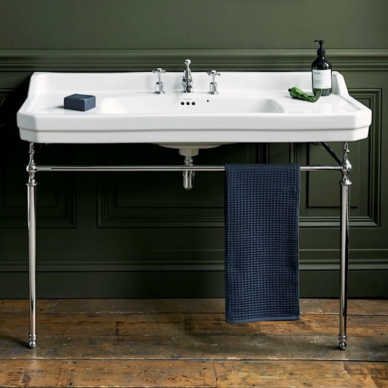 Finding The Elusive, (Way Cool) Bathroom Console Vanity - Laurel Home