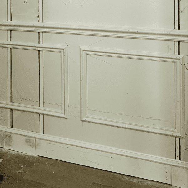 The Hidden Entry Doors With Wainscoting Are Finished! - Laurel Home