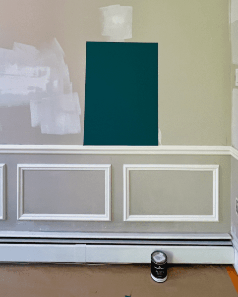 The Perfect Teal Paint Color for My Den (Parts 1 & 2) - Laurel Home