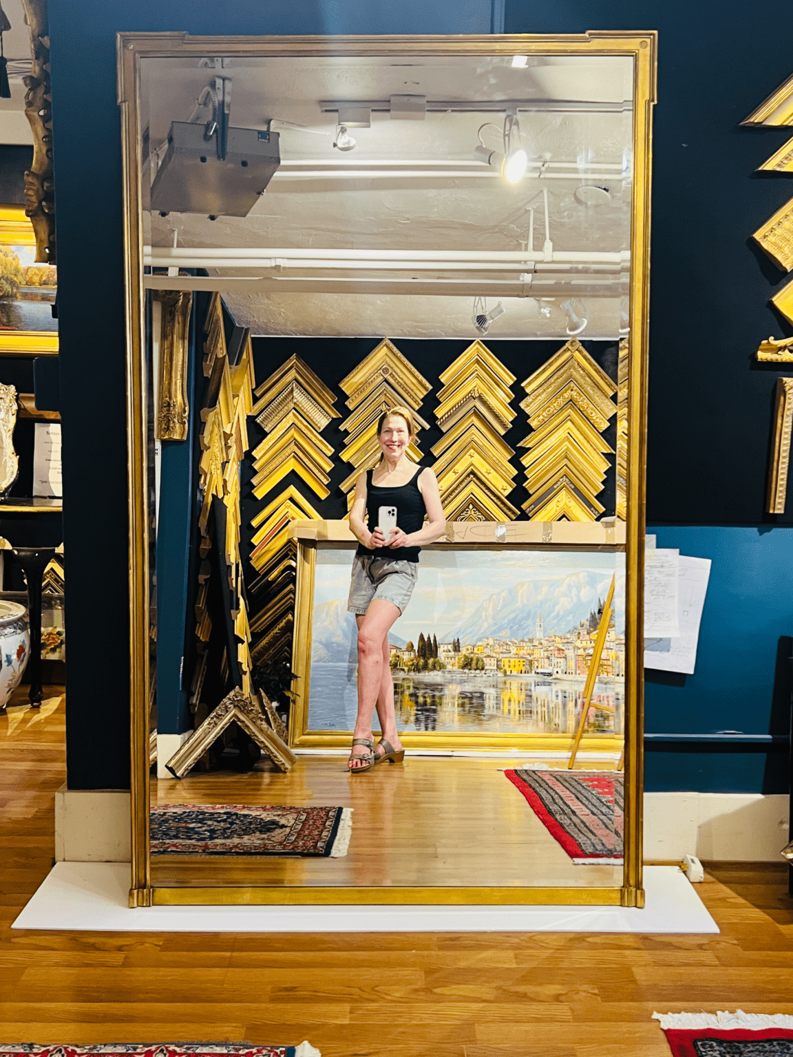 Mirror Installations + The Zuber Screen and A Gracie Panel! - Laurel Home