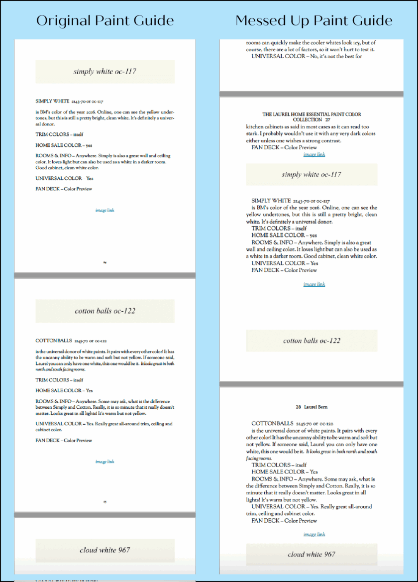 My Paint Guide Got a Makeover Without My Knowledge or Consent! - Laurel ...